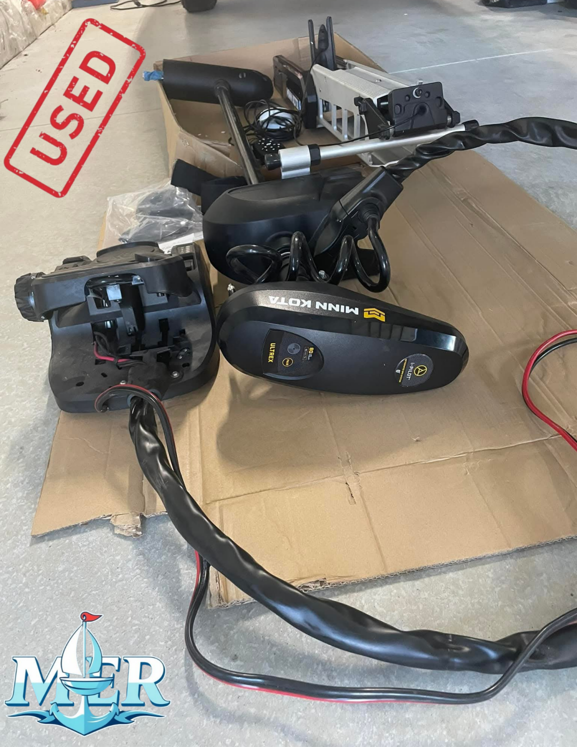 Open Box Minn Kota Ultrex Trolling Motor (45-inch shaft, 24-volt) sport ...