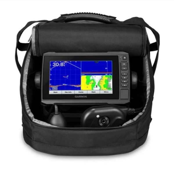 GARMIN ECHOMAP UHD 73CV PS22 PANOPTIX BUNDLE WITH GT10 US LAKEVU G3 ...