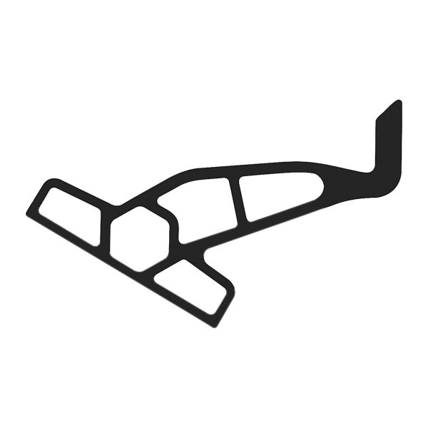 Raptor Jack Plate Adapter Bracket – Port, 4″, Black 1810361 – Marine Reuse