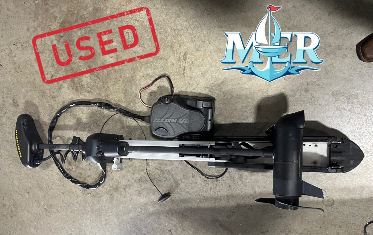 USED Minn Kota Ultrex Trolling Motor – 112 lb, 36V, 45″ US2 – Marine Reuse