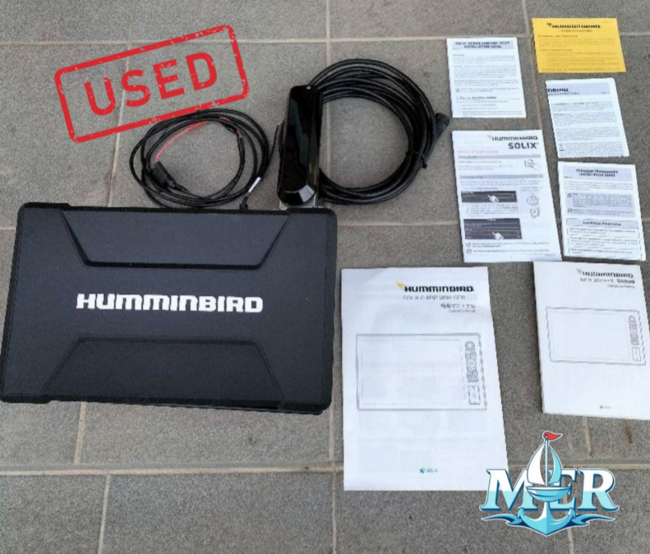 USED Humminbird Solix 12 G3N Bundle – Marine Reuse