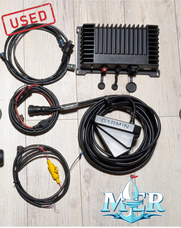 Used Garmin Panoptix LiveScope LVS 32 with GLS 10 Black Box – Marine Reuse