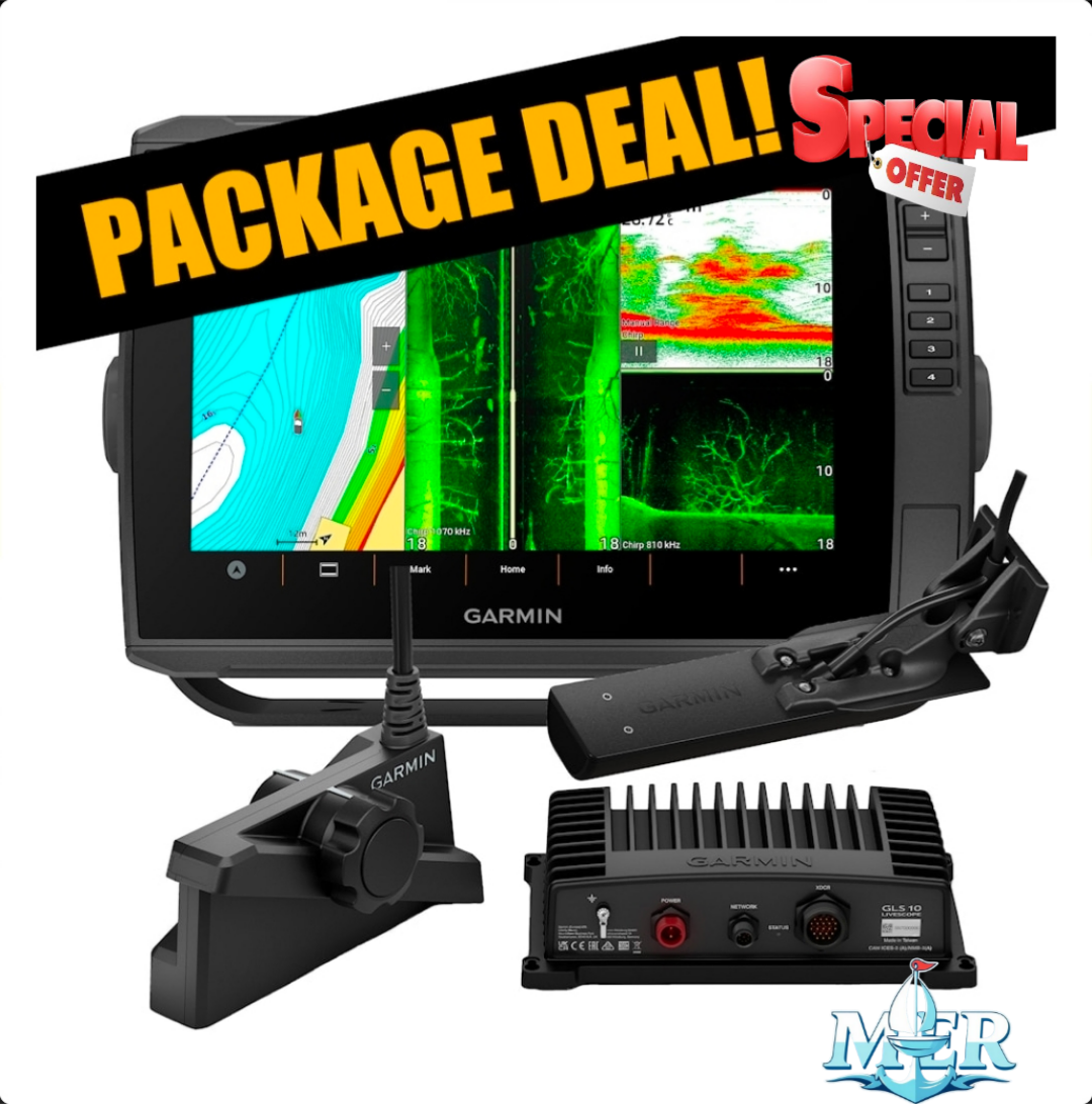 Garmin ECHOMAP Ultra 2 102sv + LiveScope Plus Bundle w/ GT56 Transducer ...