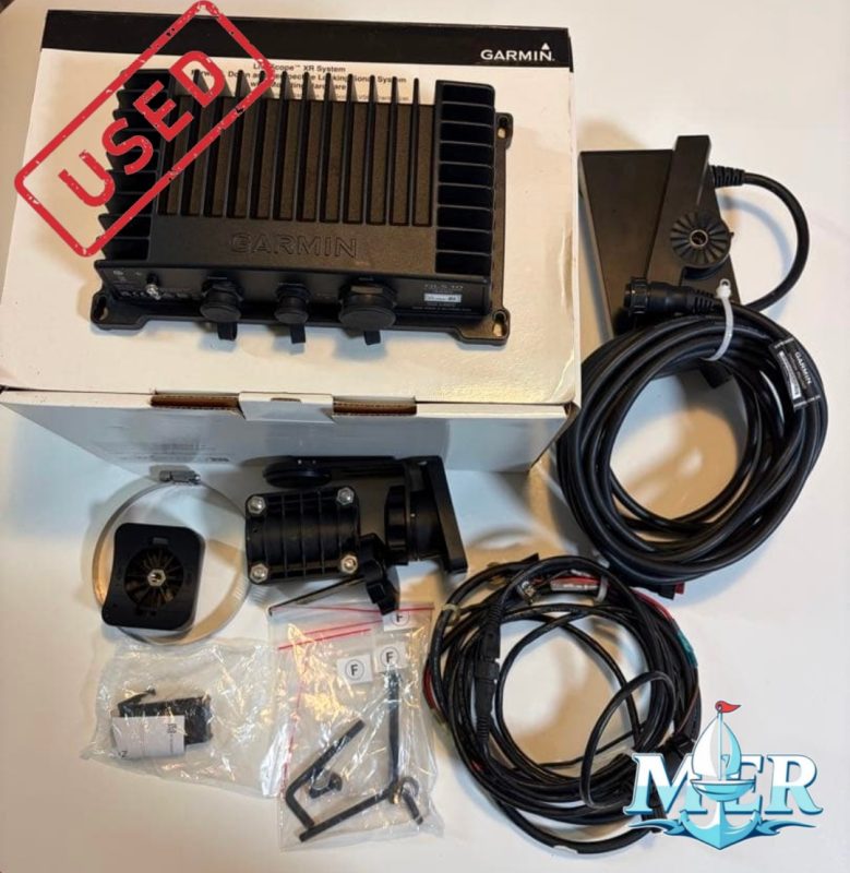 Used Garmin LiveScope XR System w/ GLS 10 & LVS62 Transducer – Marine Reuse